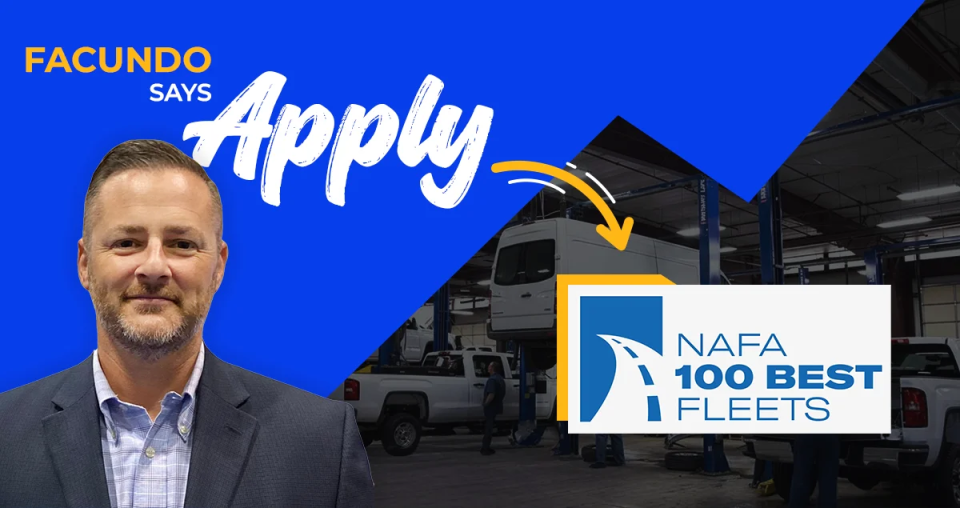 Stop Making Excuses. Here’s Why You Should Apply for NAFA’s 100 Best Fleets