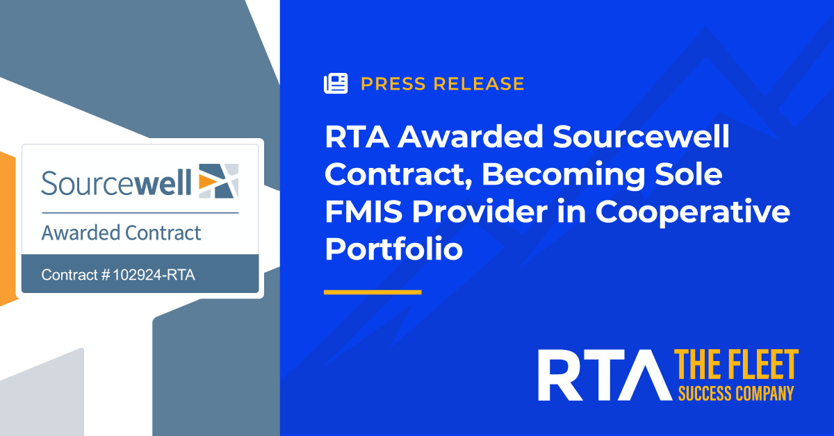 RTA Awarded Sourcewell Contract, Becoming Sole FMIS Provider in ...